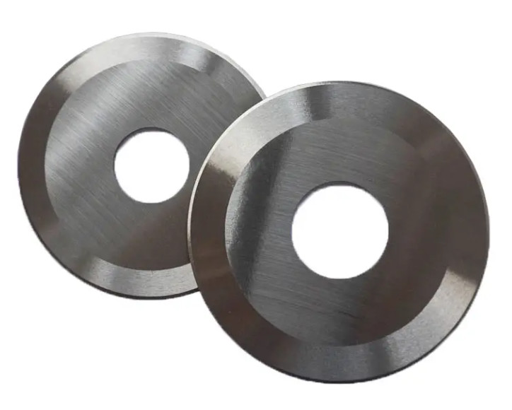 Round Cutter Blade Slitting Cutter Round Carbide Roll Cutting Circular ...